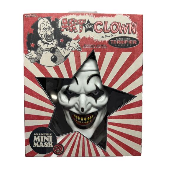 Fright Rags | Toys | Terrifier Art The Clown Mini Mask Collectible By ...